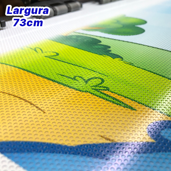 Adesivo Perfurado 73cm Perfurado - Scan Revenda de Impressão Digital