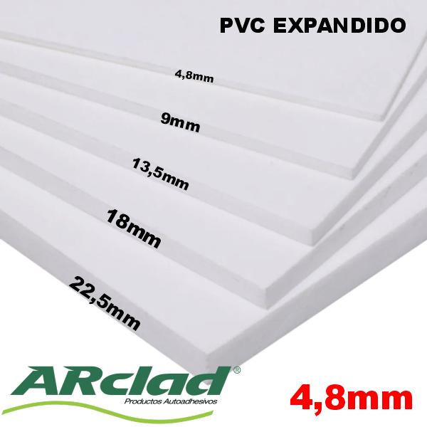 RECORTE PVC Expandido 4.8mm Arclad Recorte Vetor Sem acabamento - Scan ...